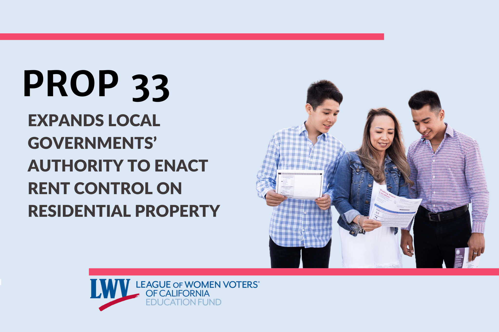 Prop 33 (2024) - CaVotes by the LWVCEF